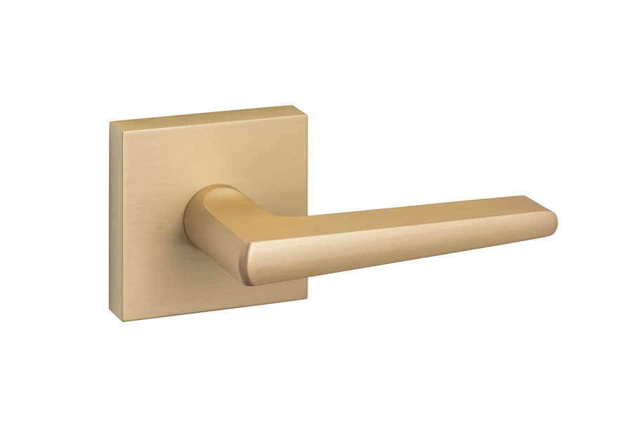 Ridgecrest Modern Basel Square Lever — Lux Door Hardware