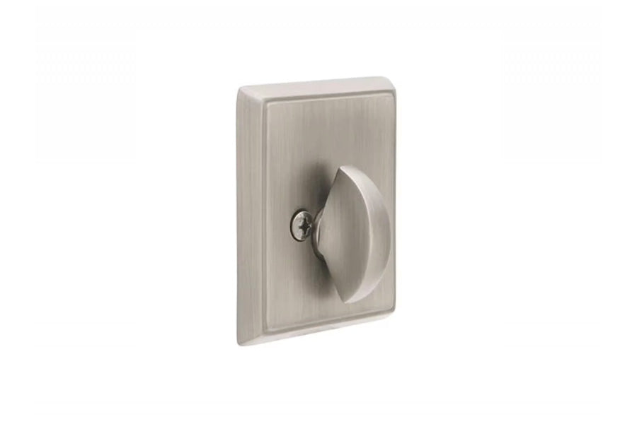 Emtek Rectangular Single Sided Deadbolt — Lux Door Hardware