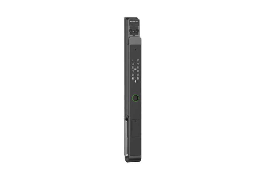 LUX FDS Lever Handle Bluetooth Smart Lock Automatic Deadbolt Hardware ...