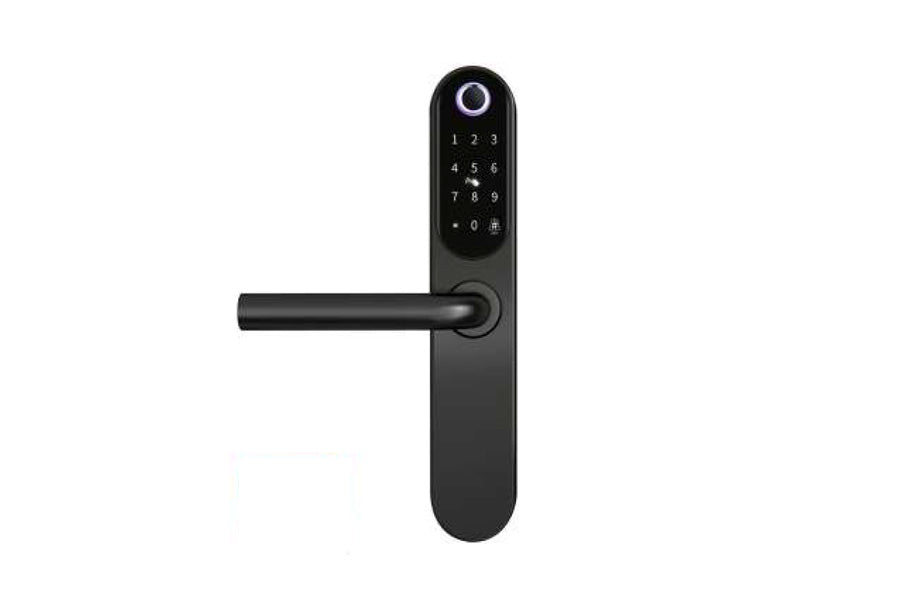 LUX K710 Lever Handle Bluetooth Smart Lock Automatic Deadbolt Hardware ...