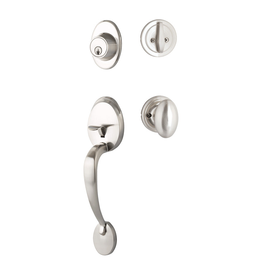Yale Expressions Maguire Entry Set with Auburn Knob — Lux Door Hardware