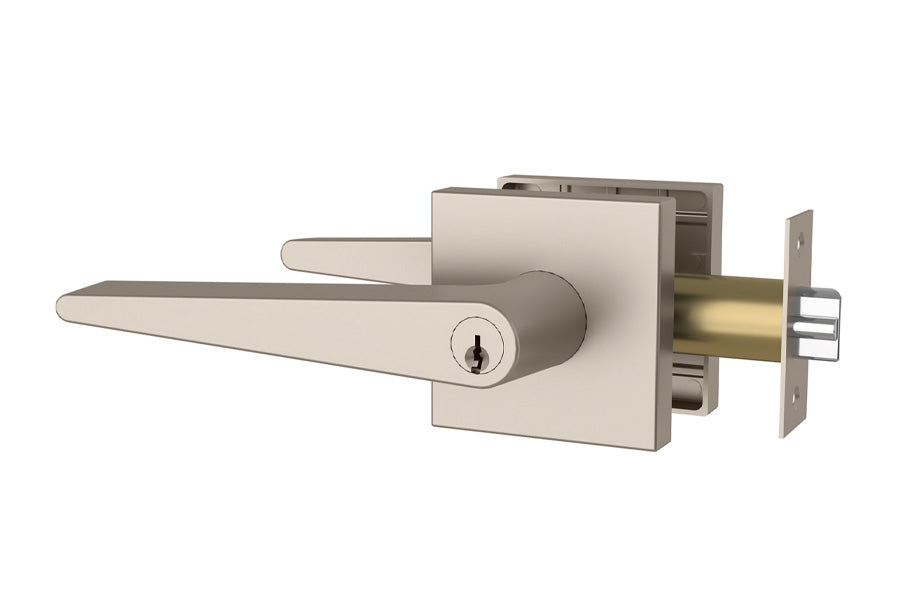 Mega Handles Schein Collection Entry Lever Handle — Lux Door Hardware
