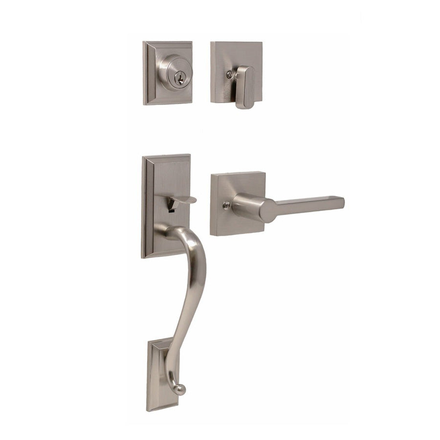 Weslock Mayo Keyed Single Cylinder Handleset with Brady Lever Entry Se ...