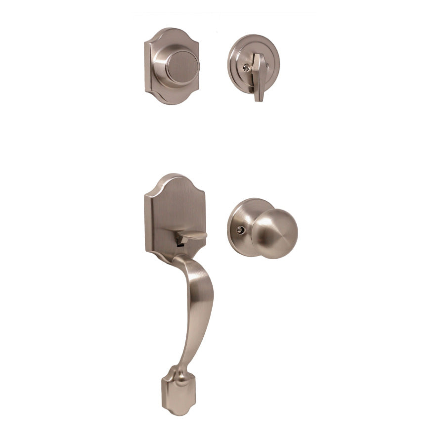 Weslock Parkside Dummy Handleset with Salem Knob Entry Set — Lux Door ...