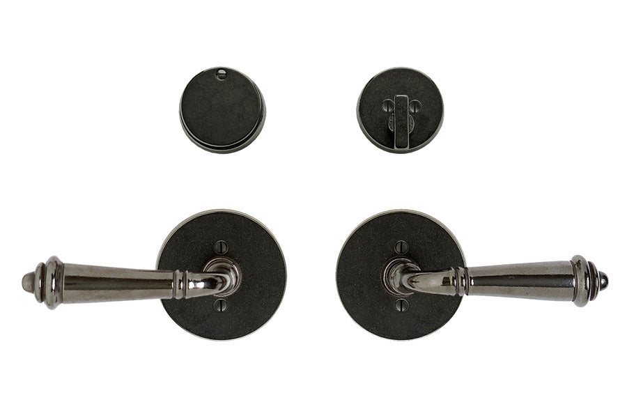 Rocky Mountain Hardware Metro Collection Entry Set 3-1/2" Door Lever ...