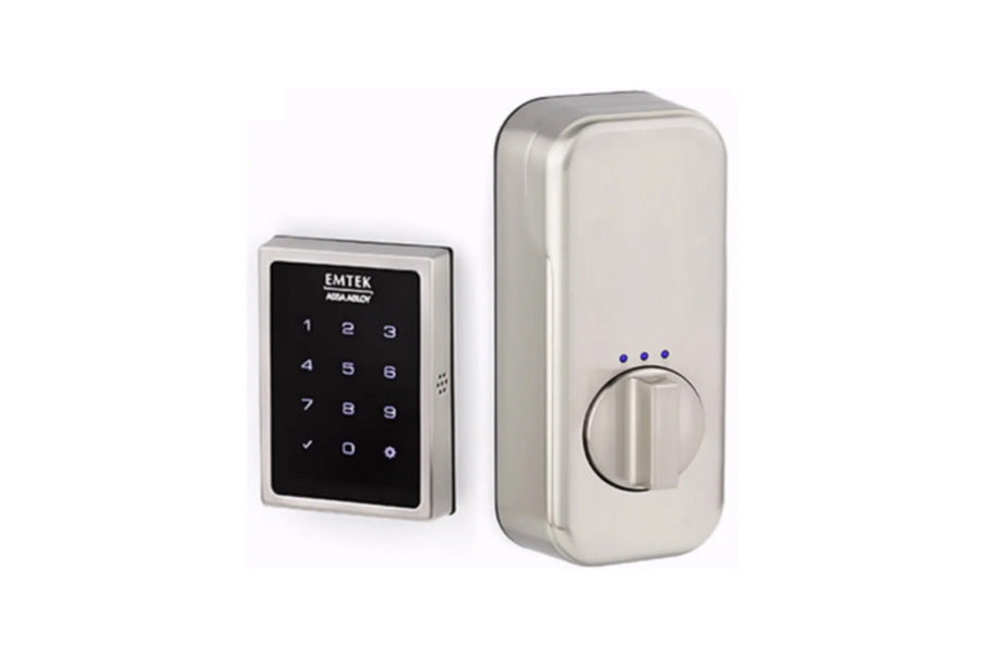 Emtek EMPowered™ Motorized Touchscreen Keypad Deadbolt — Lux Door Hardware
