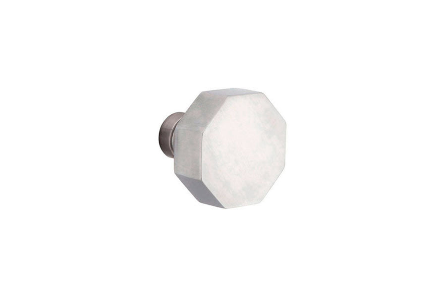 Emtek Stainless Steel Octagon Door Knob — Lux Door Hardware