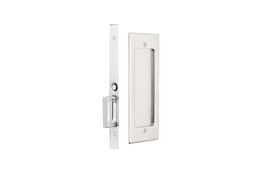 Emtek Modern Rectangular Pocket Door Mortise — Lux Door Hardware