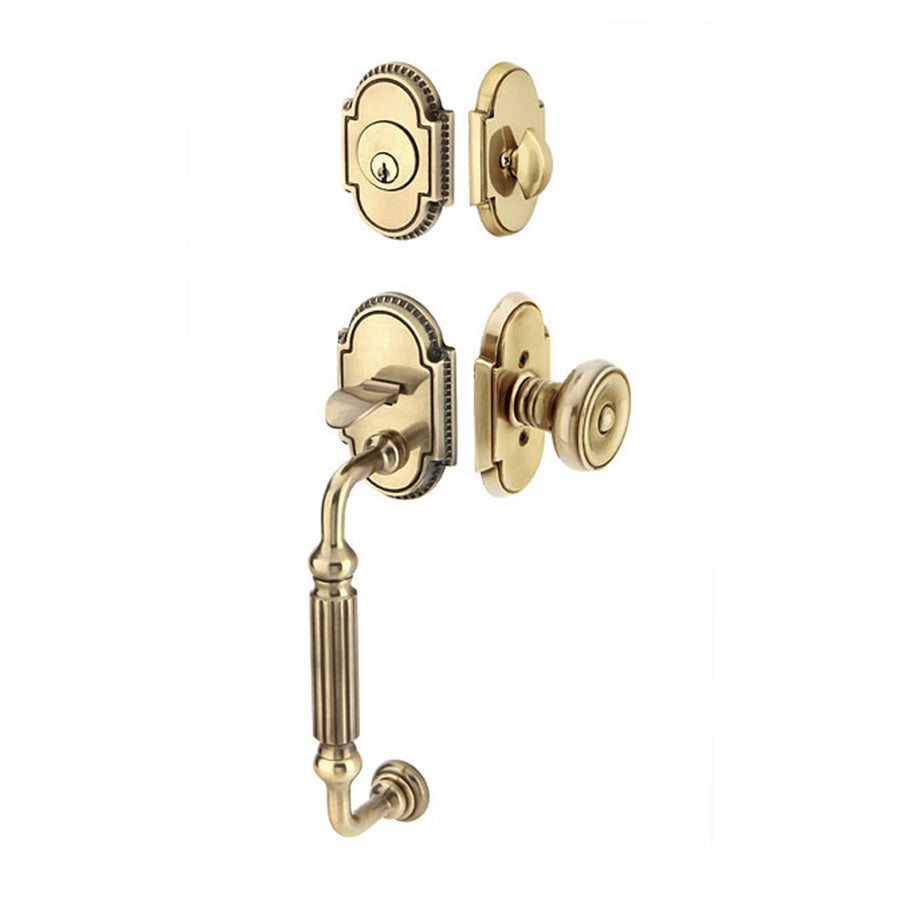 Emtek Handleset - Knoxville Entry Set — Lux Door Hardware