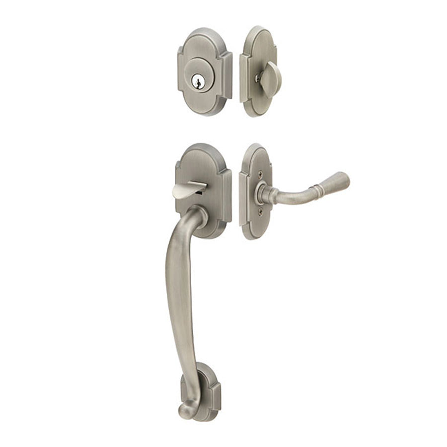 Emtek Handleset - Nashville Entry Set — Lux Door Hardware
