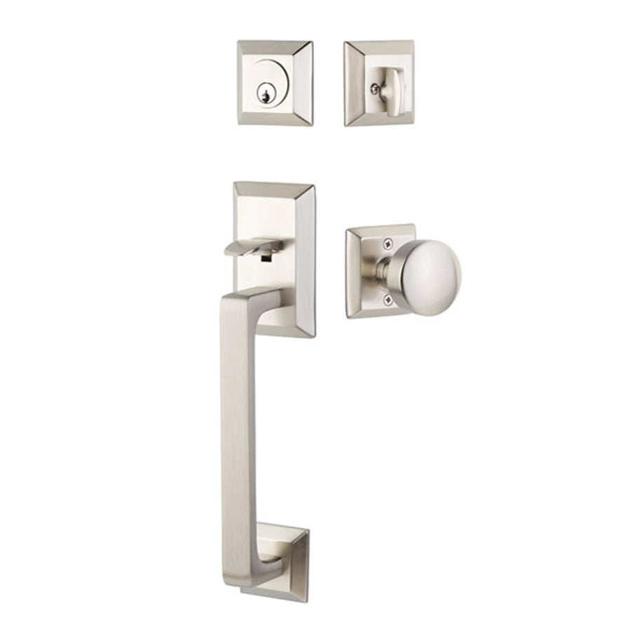 Emtek Handleset - Heritage Sectional Entry Set — Lux Door Hardware