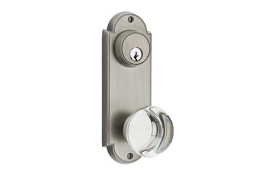 Emtek Delaware Sideplate Lock — Lux Door Hardware
