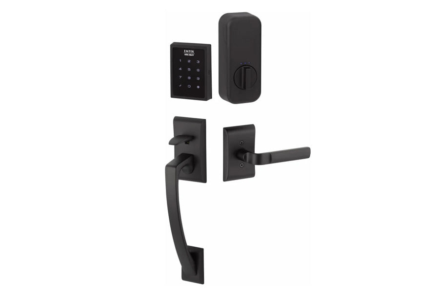 Emtek Ares EMPowered™ Motorized Touchscreen Keypad Entry Set — Lux Door ...