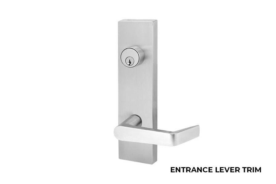 Commercial Exit Device Trim (Lock and Pulls) — Lux Door Hardware