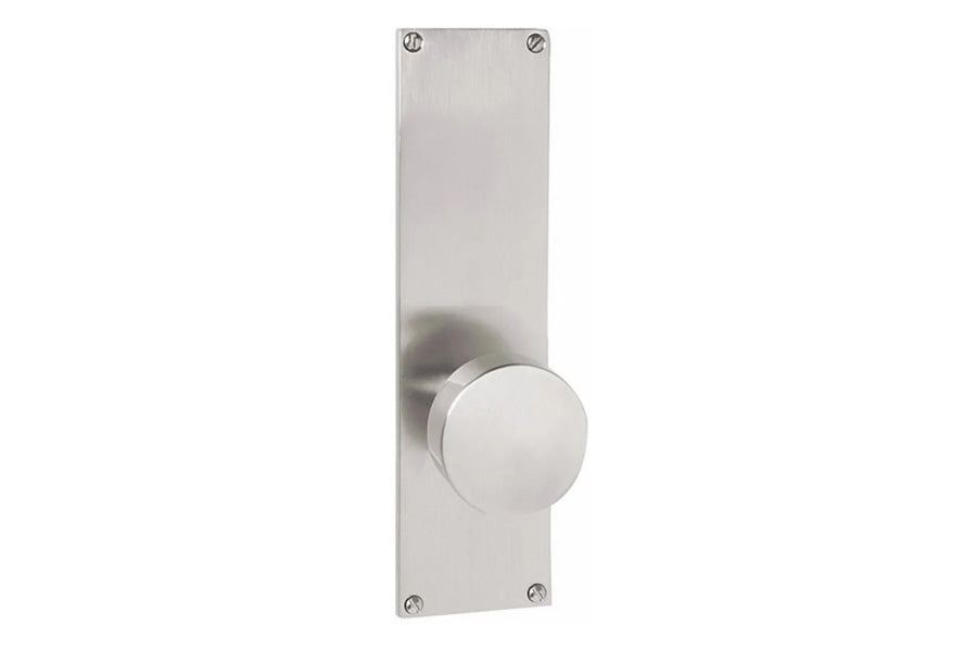 Emtek Modern Sideplate Knobs & Levers — Lux Door Hardware