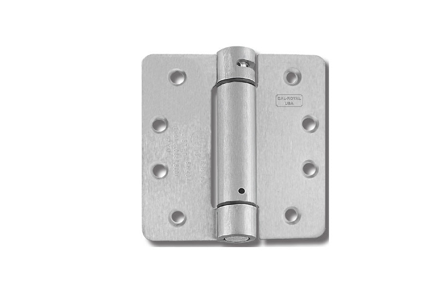 Cal-Royal 4" x 4" Residential Full Mortise Spring Hinge [x2 Per Box ...