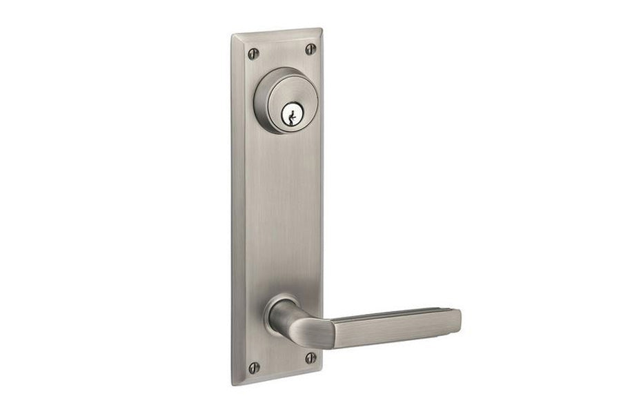 Emtek Quincy Sideplate Lock — Lux Door Hardware