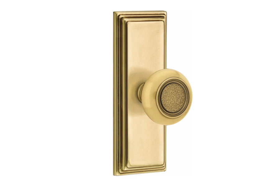 Emtek Wilshire Sideplate Knobs & Levers — Lux Door Hardware