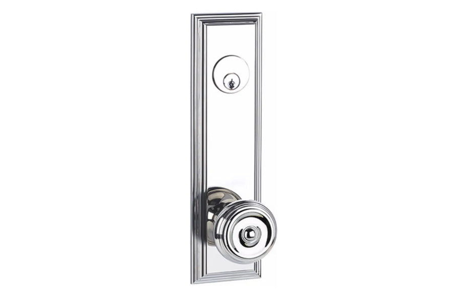 Emtek Wilshire Sideplate Lock — Lux Door Hardware